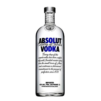 ABSOLUT VODKA REGULAR 1LTR